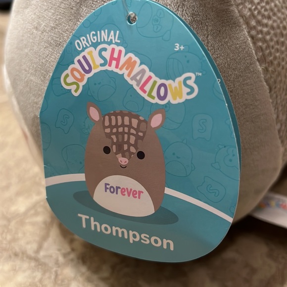 Squishmallows | Toys | Squishmallows Thompson The Armadillo Gray And Rainbow Scales 7 | Poshmark